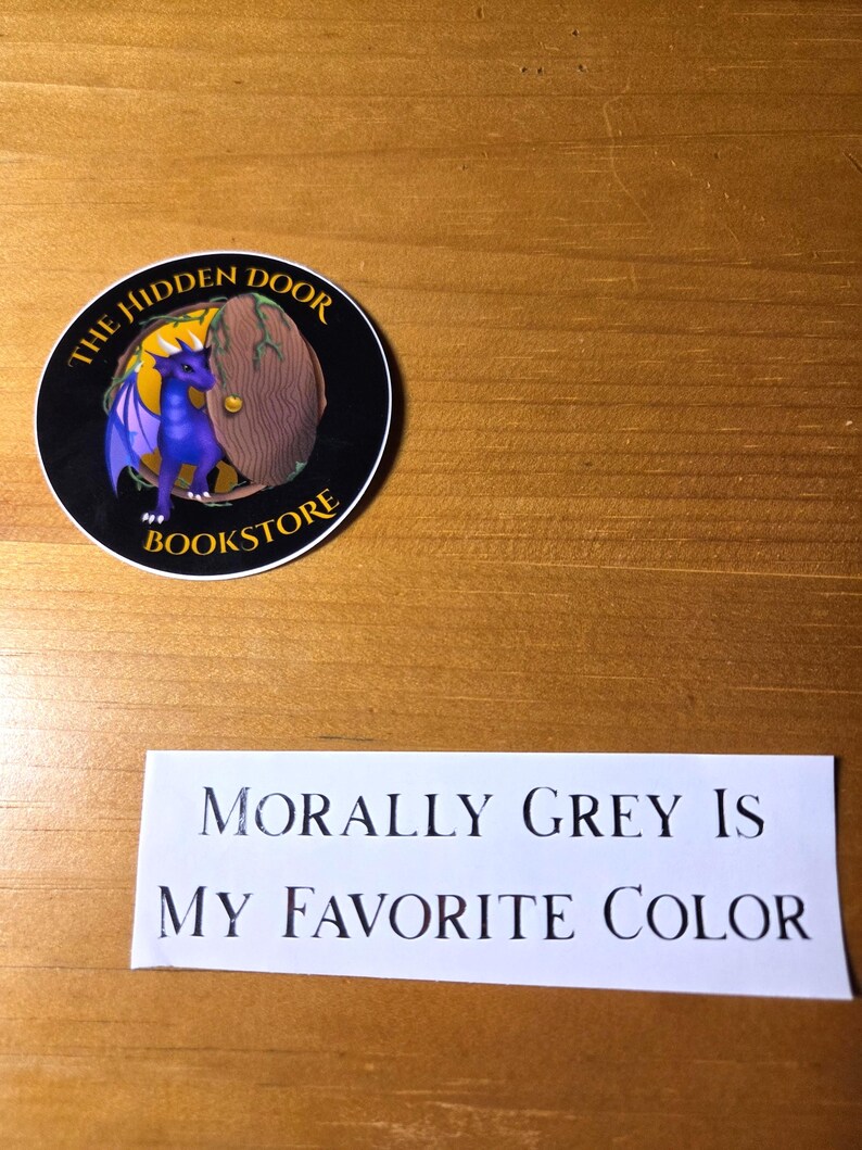 Morally Grey is My Favorite Color Decal - Etsy