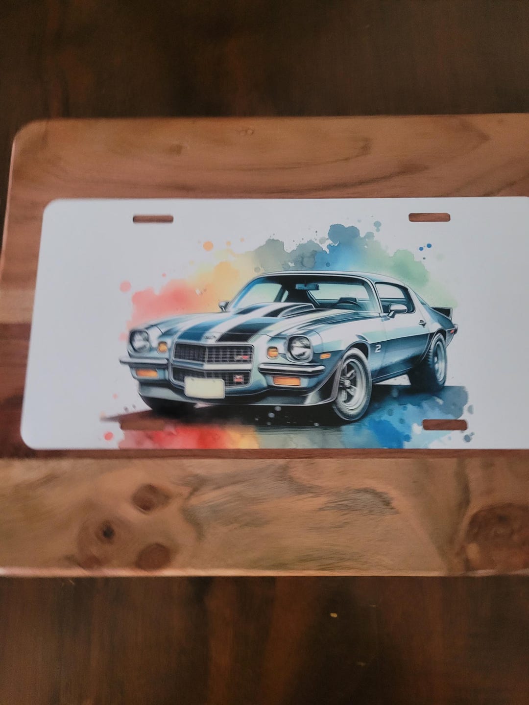1970s Chevy Camaro Z28 License Plate, Muscle Car Plate, for Dad, for ...