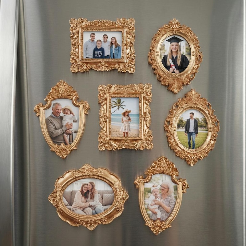 Vintage Picture Magnets - Etsy