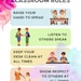 Editable Classroom Decor, Canva Template,classroom Rules Poster,teacher ...