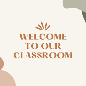 Editable Classroom Decor, Canva Template,classroom Rules Poster,teacher ...