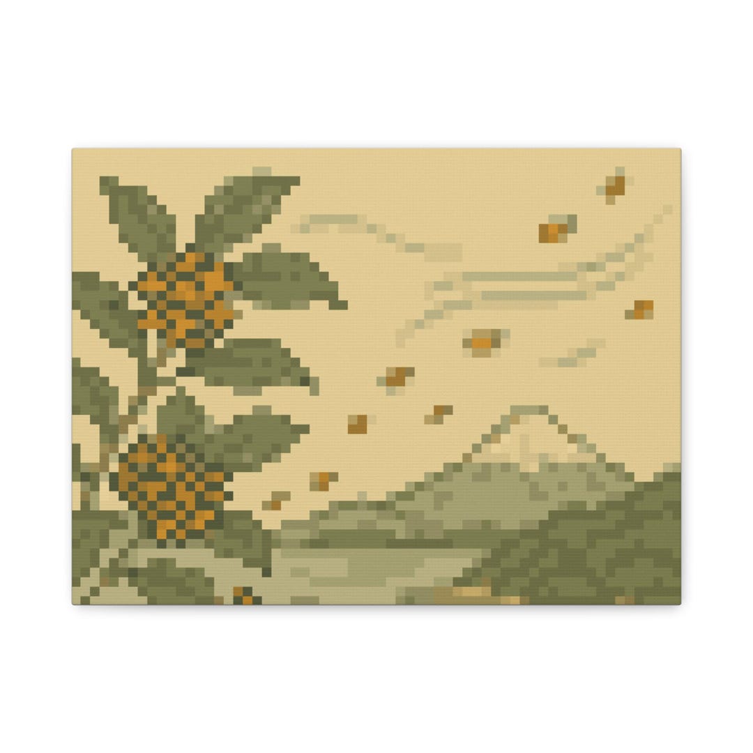 Sweet Osmanthus Floral Canvas Print: Botanical Wall Art, 1.25 Inch ...