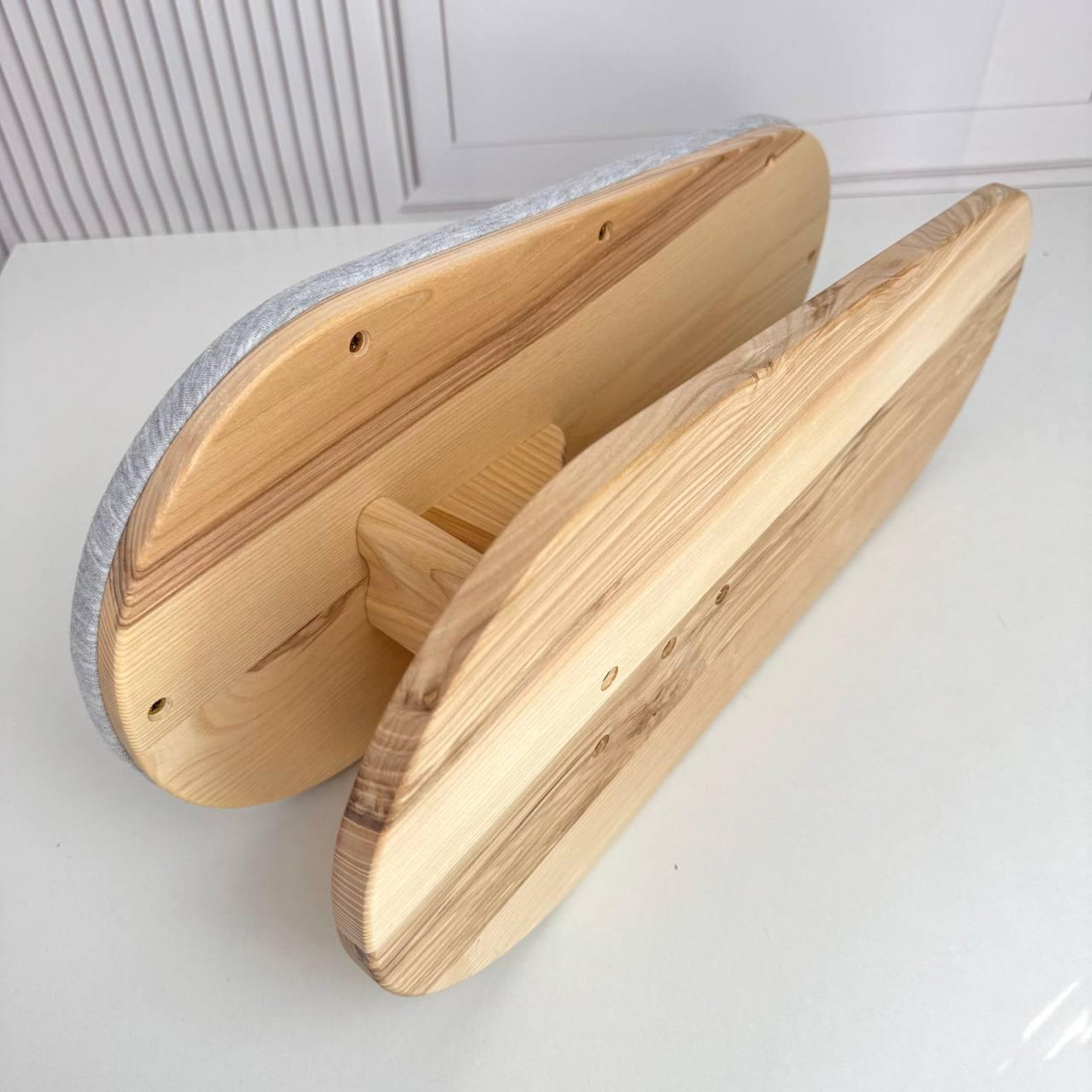 Tailors Pressing Board, Seam & Ham Ironing Tool, Curved Skirt Hem Press ...