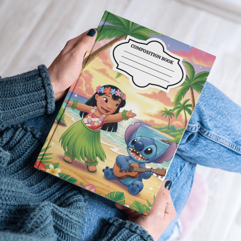 Lilo and Stitch Composition Notebook 10 Covers, Back to School ...