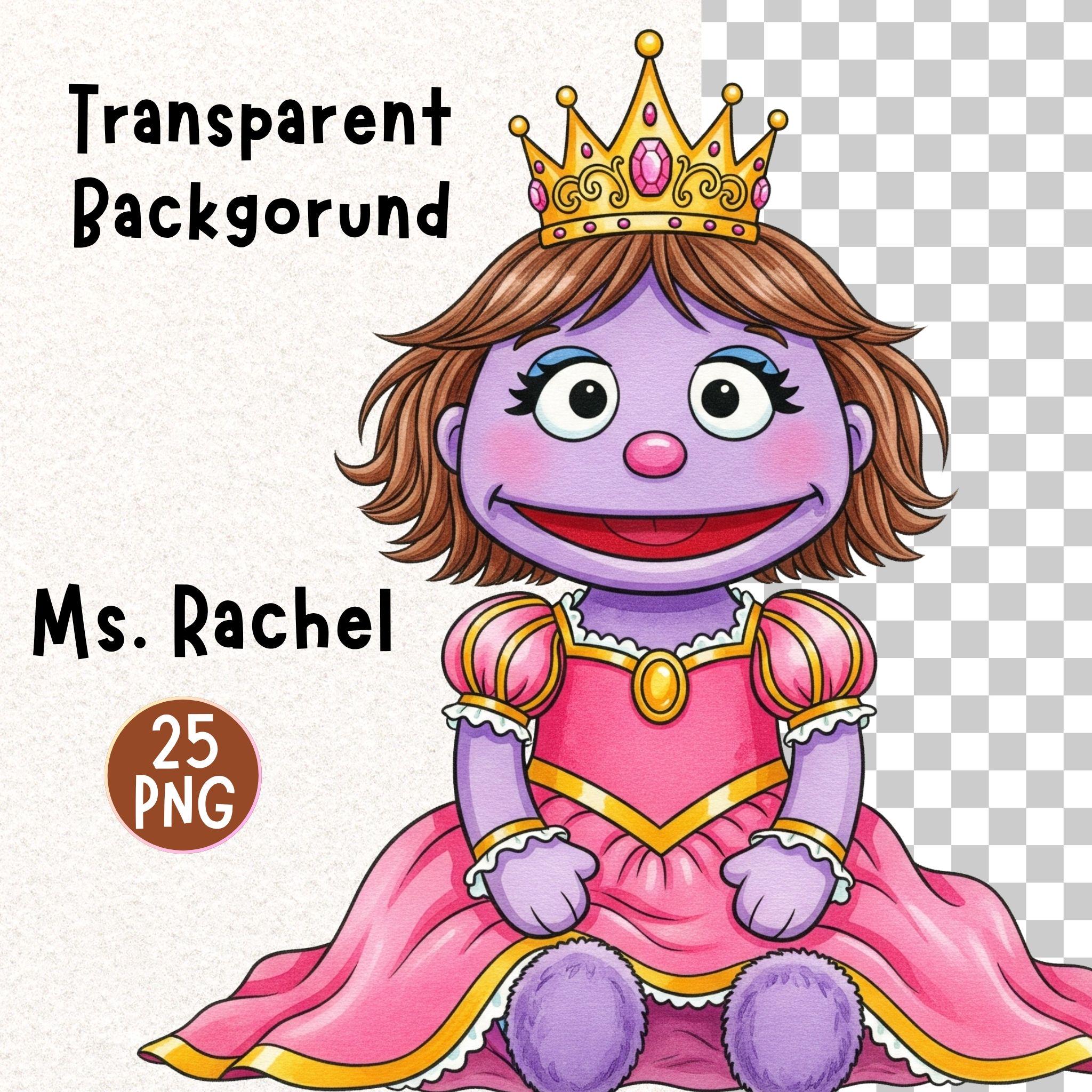 Ms Rachel Watercolor Cliparts, Cute Ms Rachel PNG, Ms Rachels Toys ...