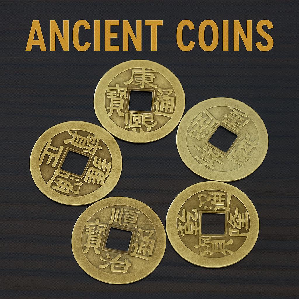 Haunted Chinese Mystery Box: Ghost Talismans, Ancient Coins, Creepy ...