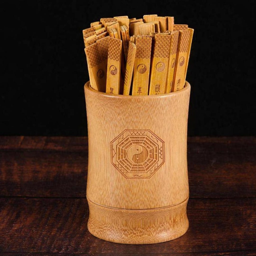 I Ching Divination Sticks Set｜traditional Chinese Fortune Telling ...