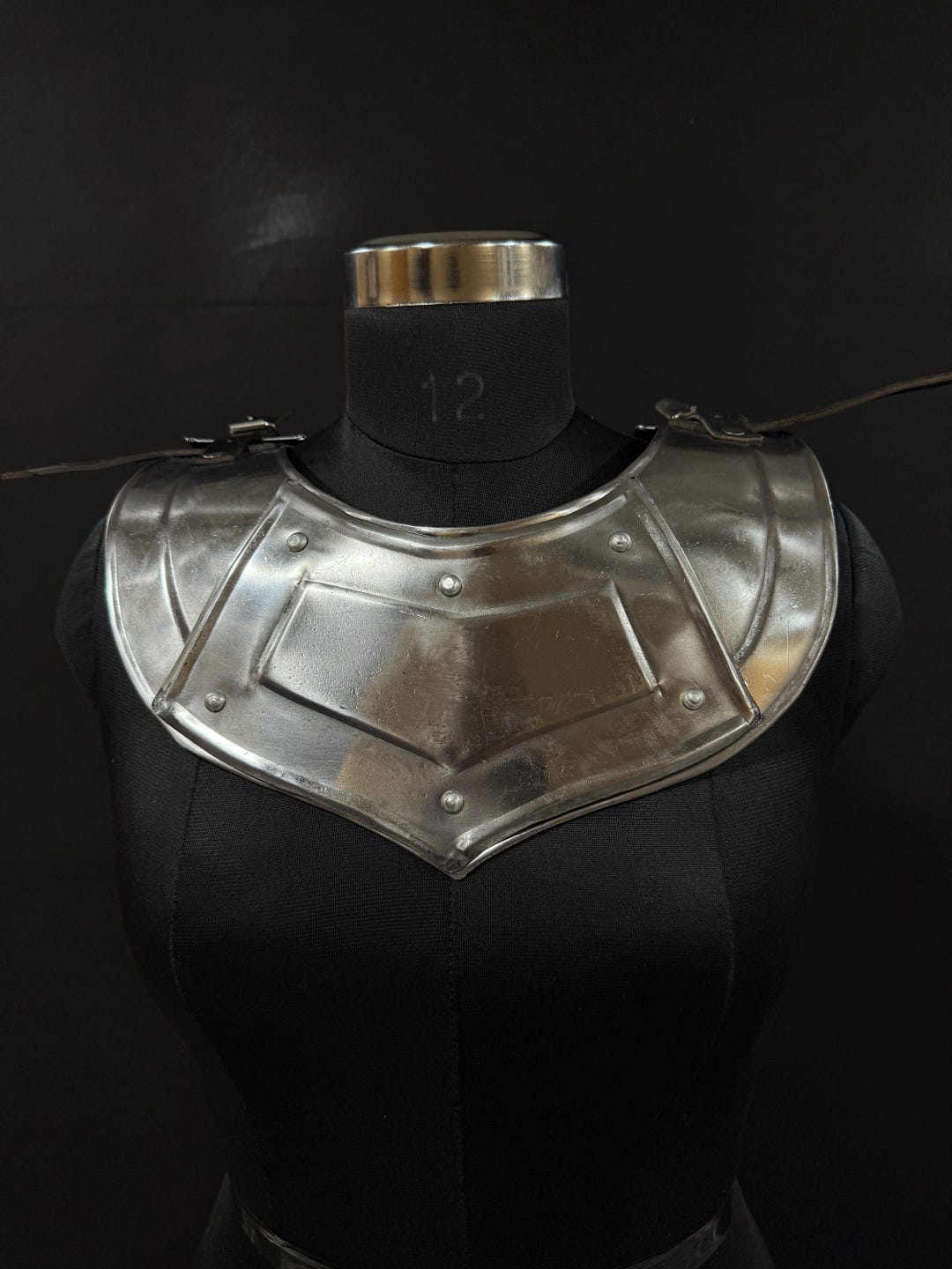 Women Medieval Steel Gorget Armor – Handmade Knight Neck Cosplay, LARP ...