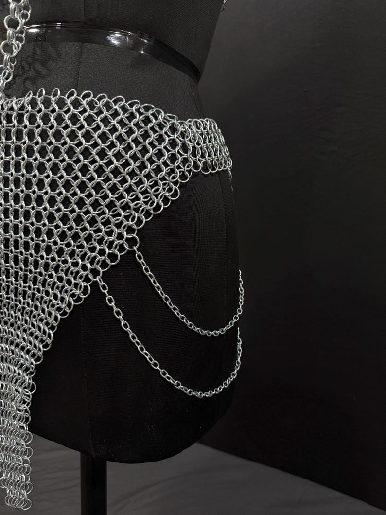 Steel Chainmail Body Set: Larp Cosplay Costume - Etsy