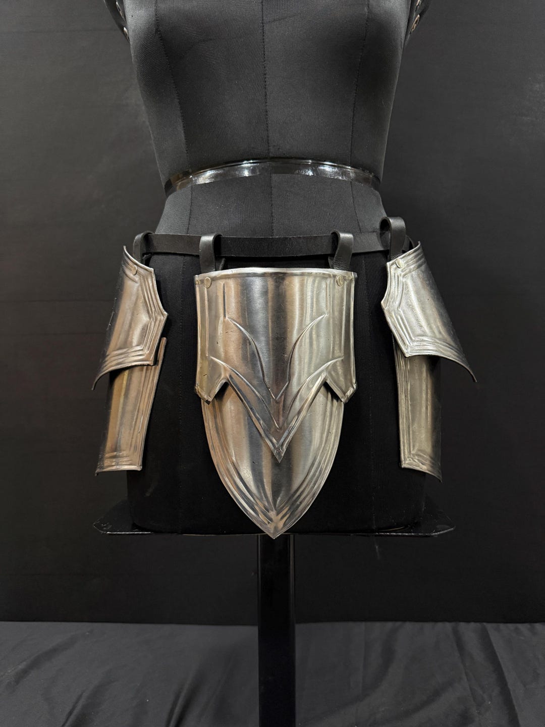 Medieval Steel Tassets Armor Belt With Hanging Hip Plates for Costume ...