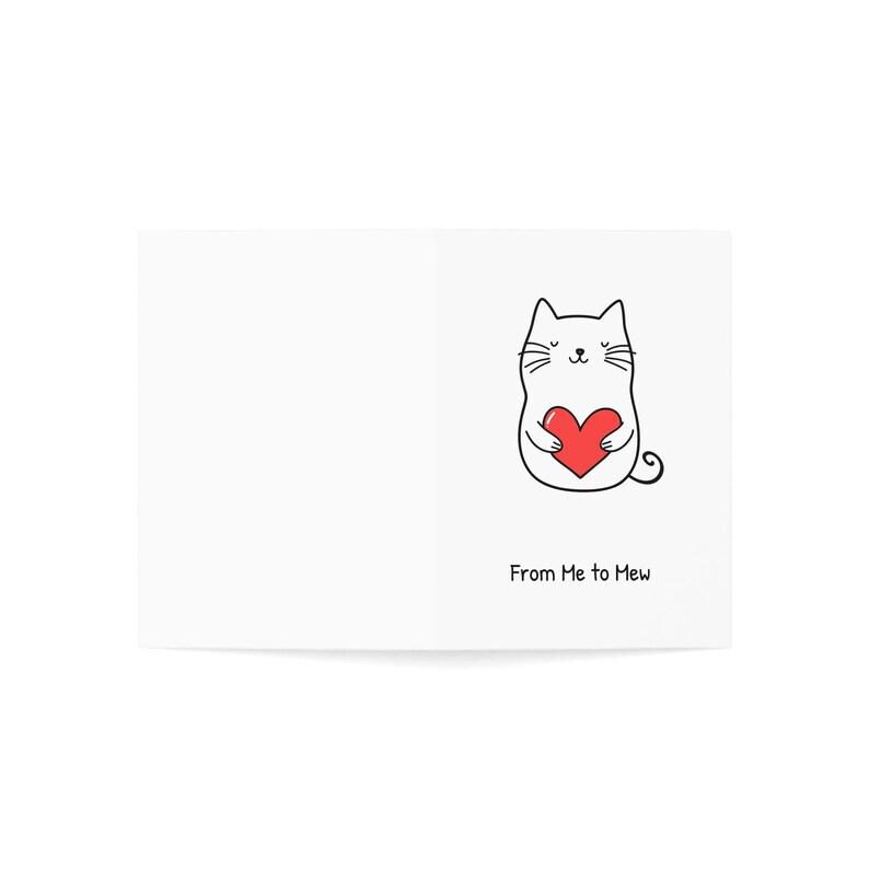 Cat Greeting Card - Birthday Love Notes - Etsy