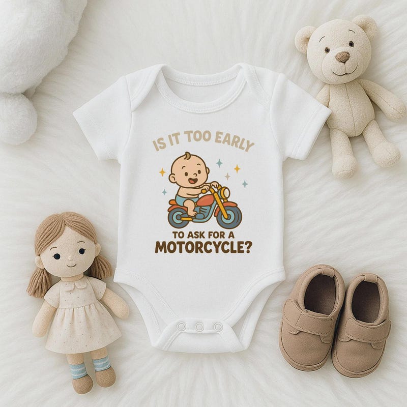 Motorcycle Baby - Etsy