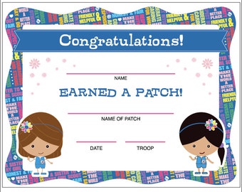 Daisy Girl Scout Activity All About Me Printable Instant | Etsy