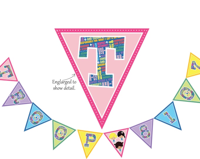 Daisy Girl Scout Troop Banner Printable Instant Download | Etsy