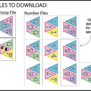 Daisy Girl Scout Troop Banner - Printable Instant Download - Etsy