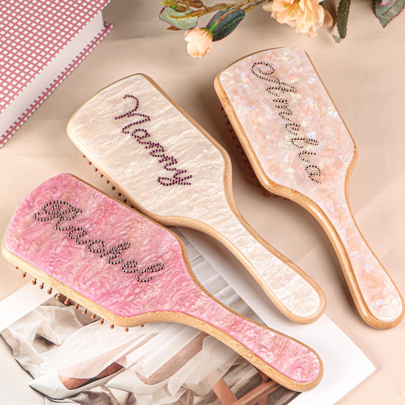 Custom Bedazzle Hair Brush - Etsy