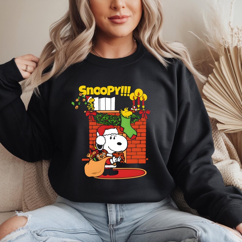 Funny Snoopy Christmas PNG, Peanuts Holiday Cartoon (digital Download ...