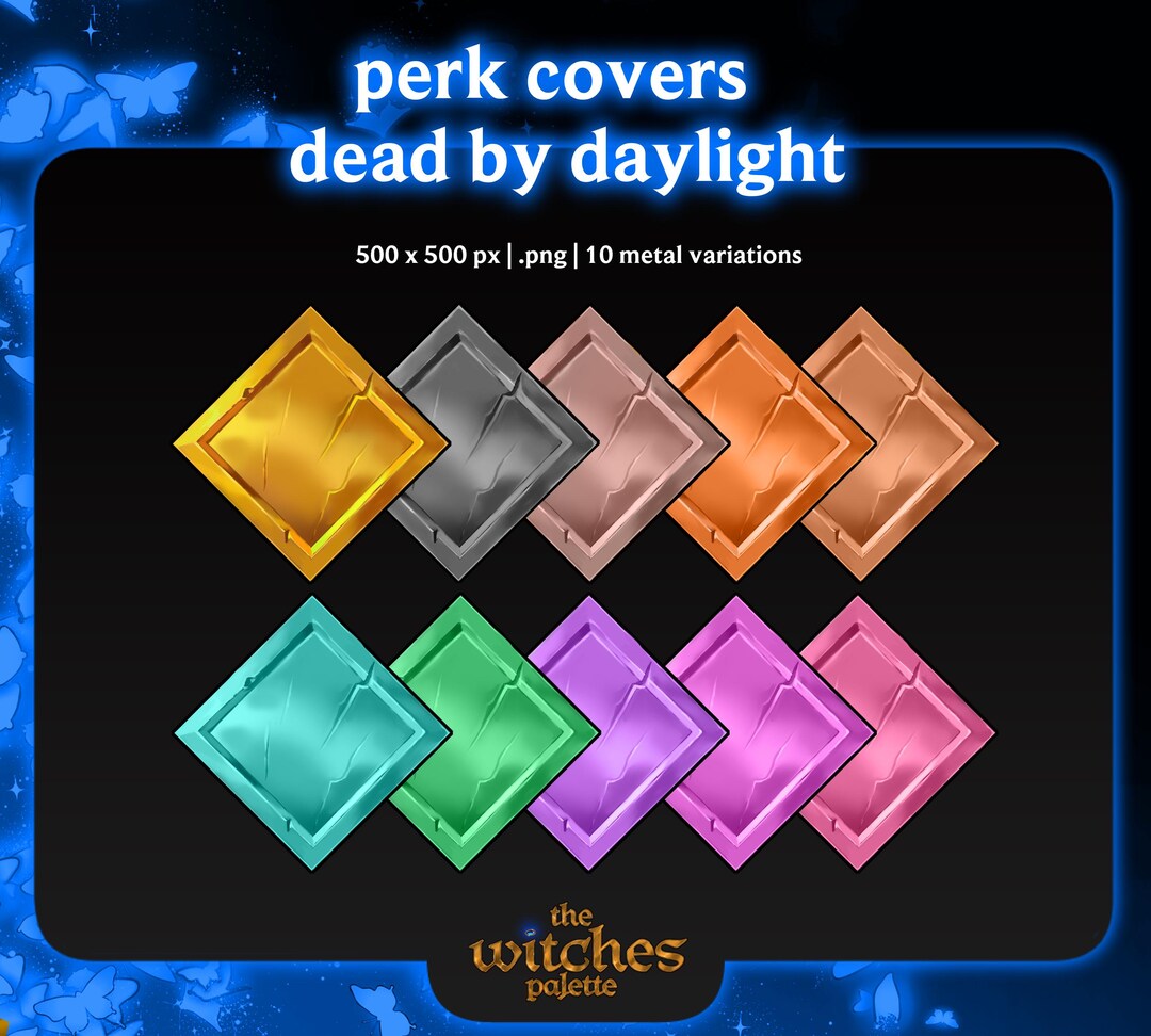 DBD Perk Covers Stream Overlay: Hand-painted Anti-stream Snipe (PNG ...
