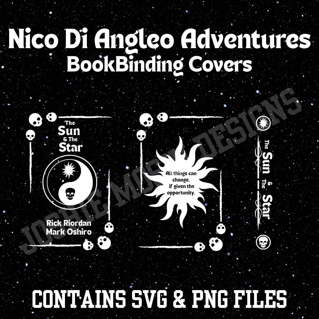 The Sun and the Stars Nico Di Angelo Adventure Book Binding Covers ...