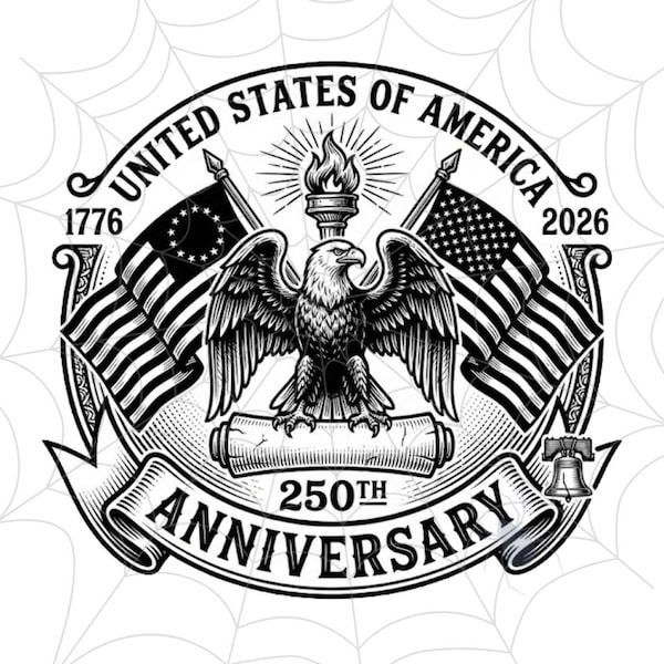 America's 250th Birthday Clipart - Etsy