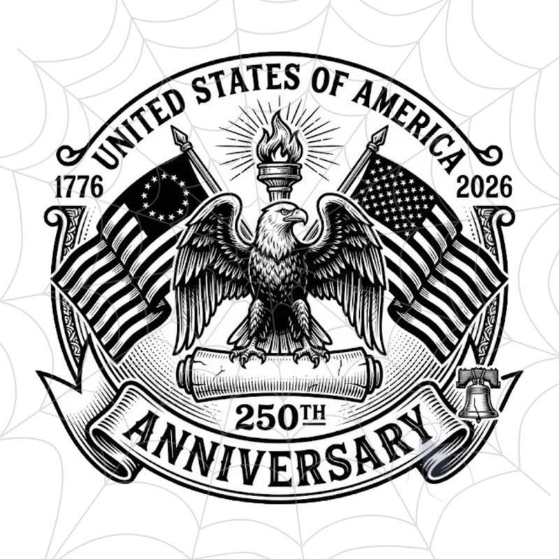 America's 250th Birthday Clipart - Etsy