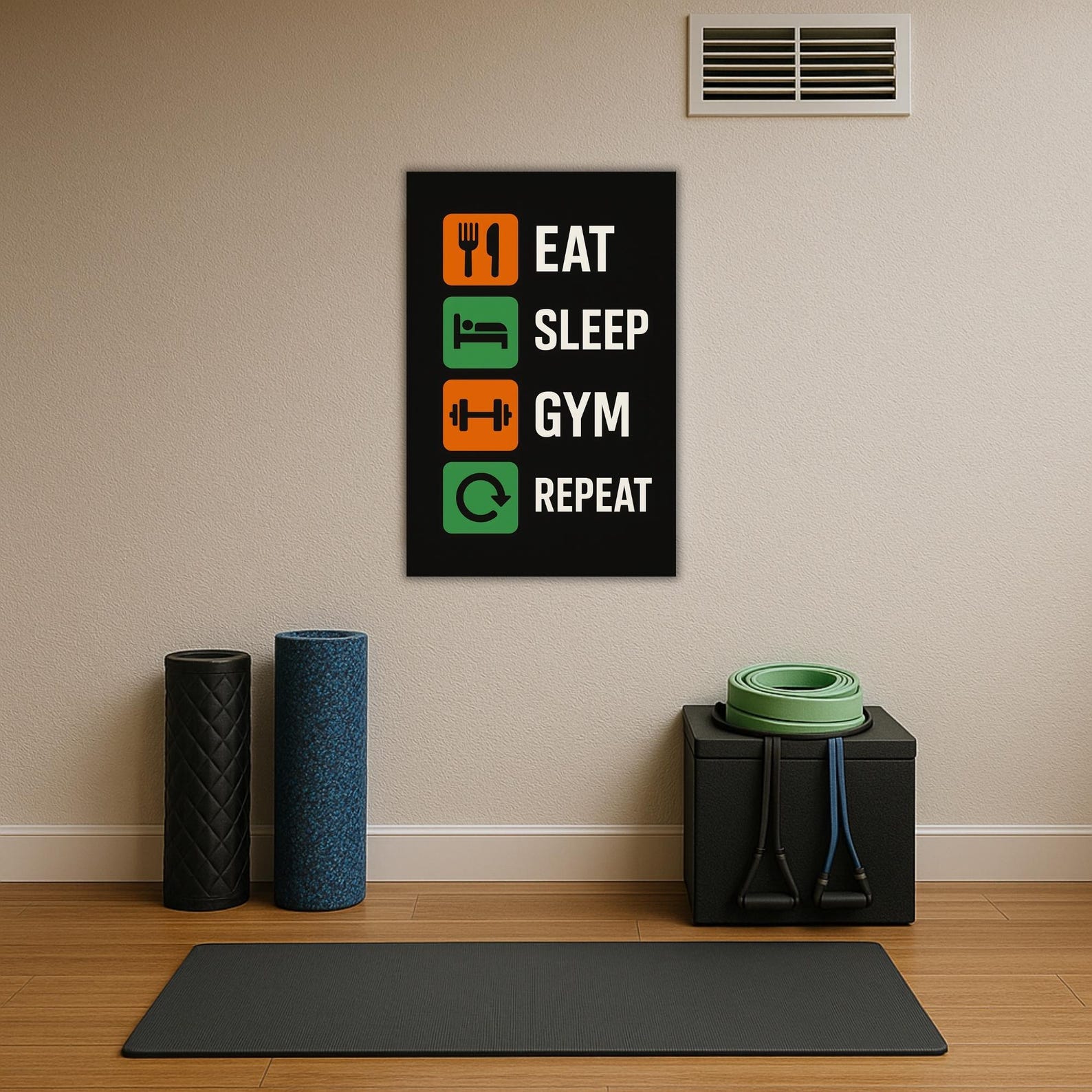 Gym Motivation Posters Bundle - Digital Download Fitness Wall Art for ...