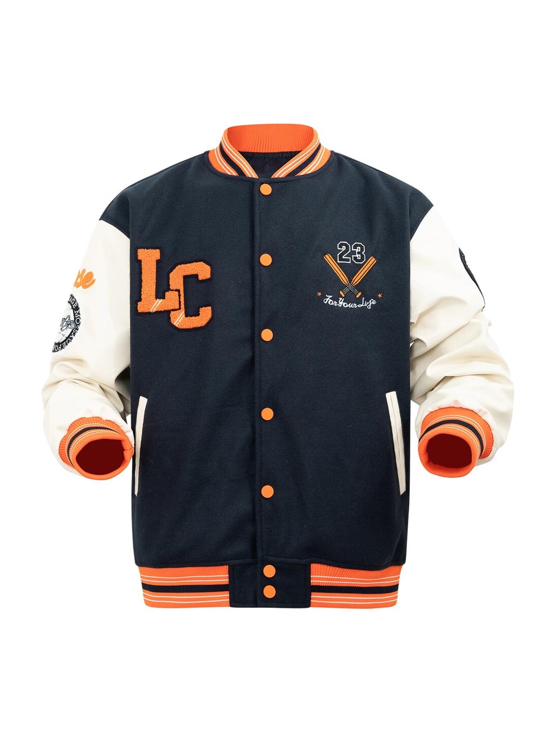 Custom Varsity Letterman Jacket – Personalized Graduation Jacket With ...