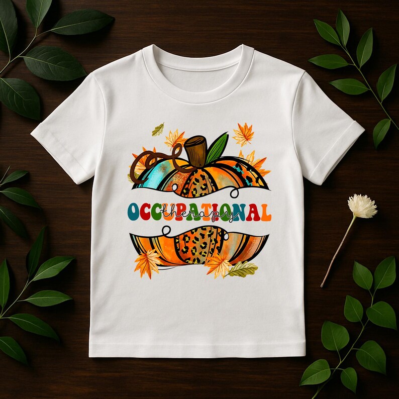 Fall Therapy Pumpkin PNG Bundle, Occupational Speech Physical ...