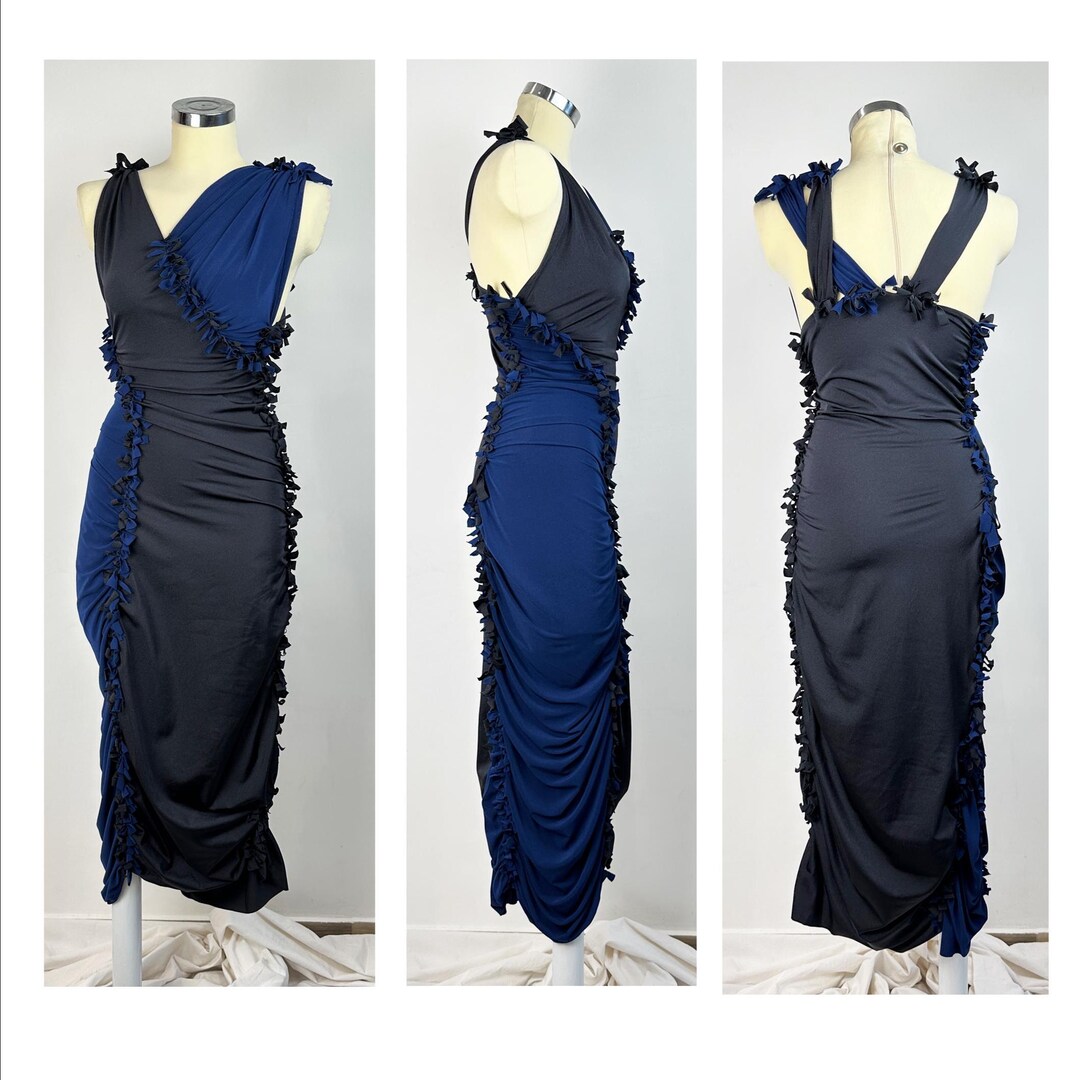 Lina Dress – Ona Sartoria Alternativa \ Sculptural Lycra Dress With ...