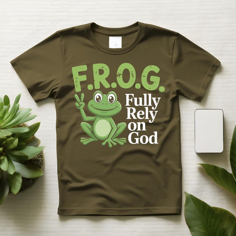 FROG Fully Rely on God Christian SVG PNG Eps | Faith Quote Religious ...