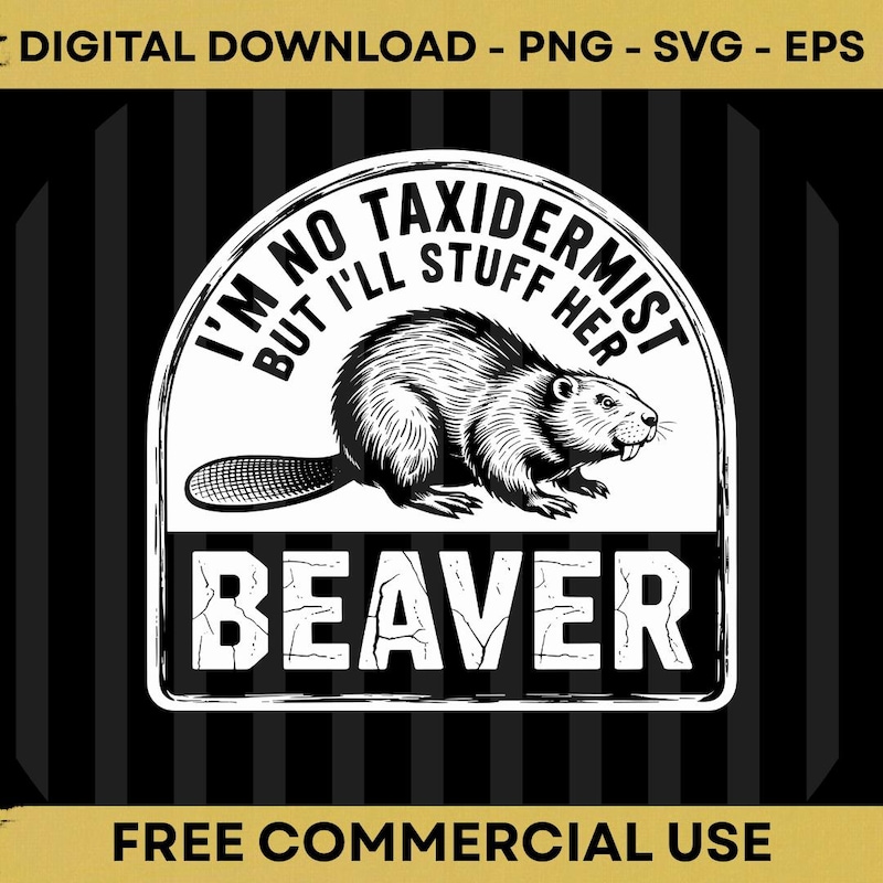 Dirty Beaver Svg - Etsy