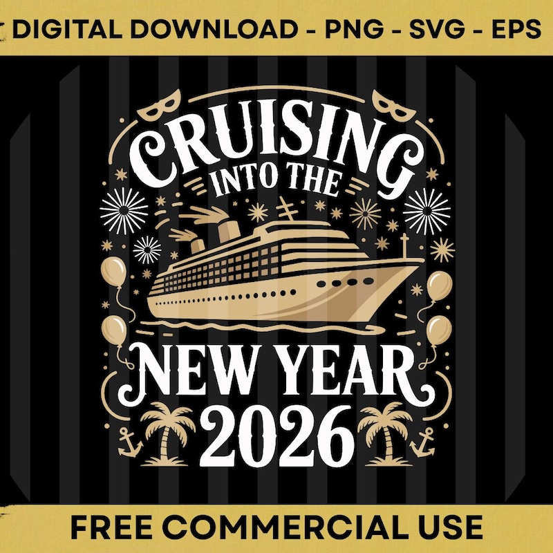 Cruising New Year 2026 - Etsy