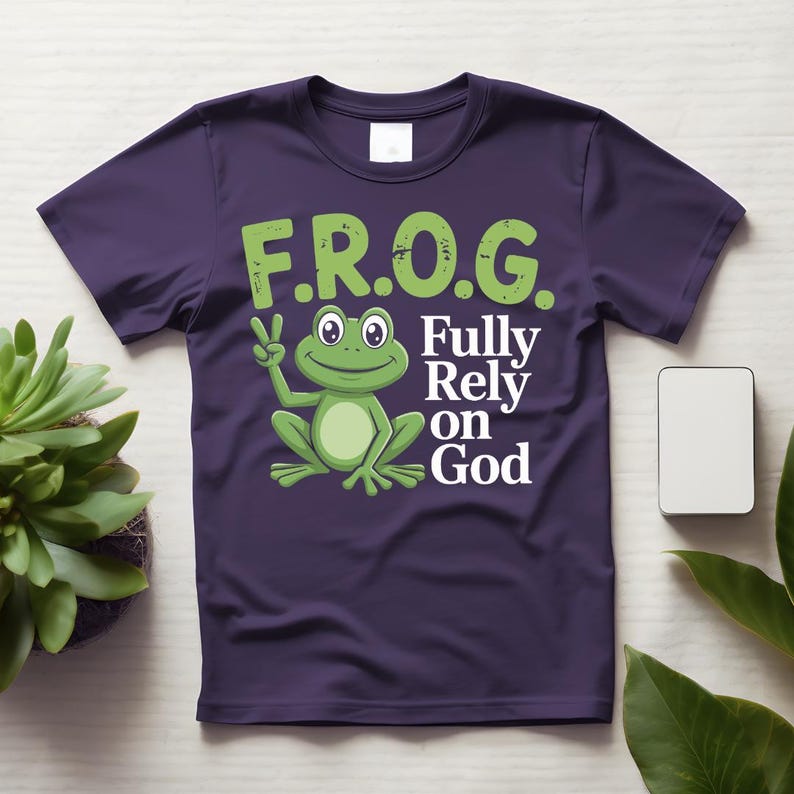 FROG Fully Rely on God Christian SVG PNG Eps | Faith Quote Religious ...