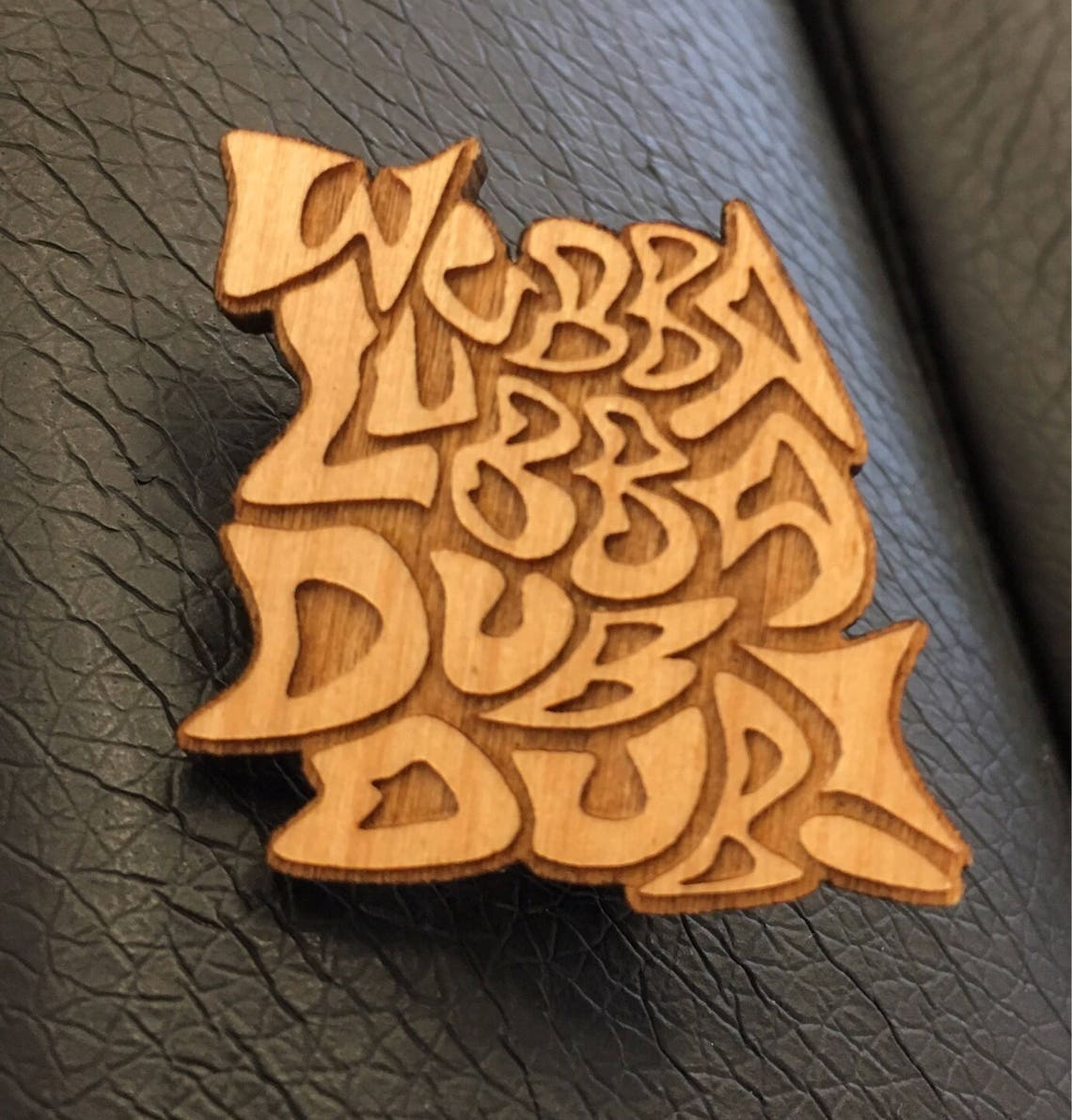 Wubba Lubba Dub Dub Wooden Hat Pin - Etsy