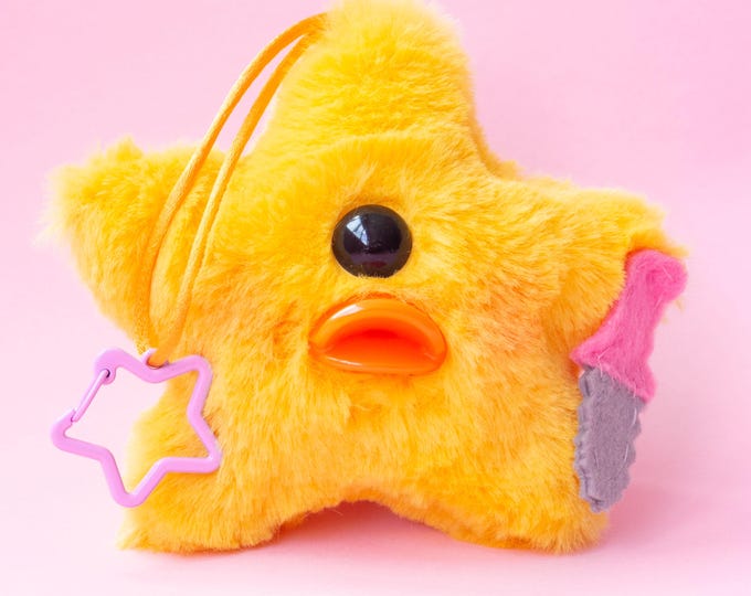 Handmade Alien Baby Plush – Duck Starli, First Soft Invader Born on ...