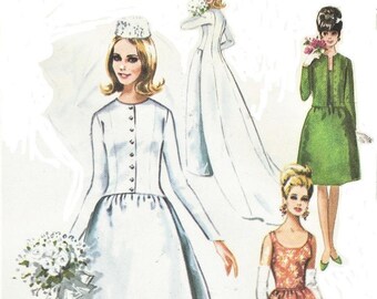 1965 Wedding Dress - Etsy