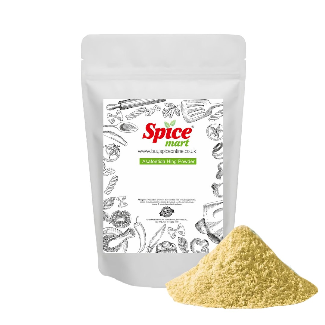Asafoetida Hing Powder A* Grade Premium Quality Free UK P&P 50g-1.9kg ...