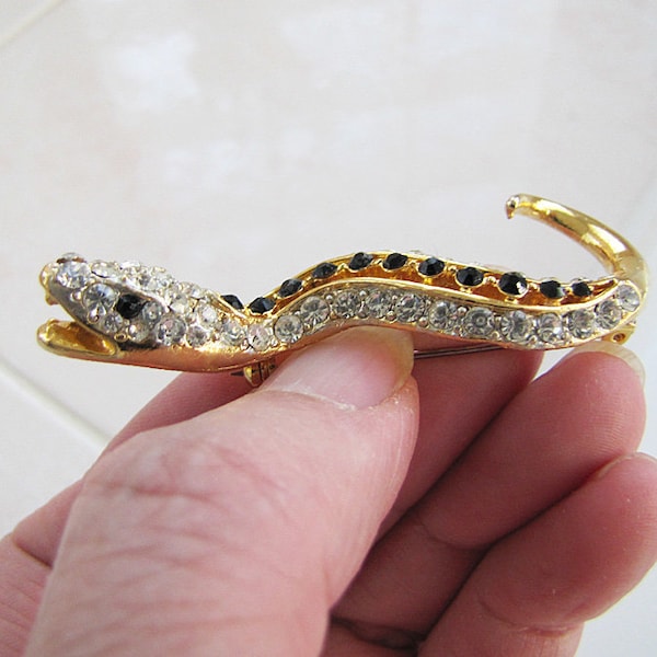 Snake Brooch - Etsy