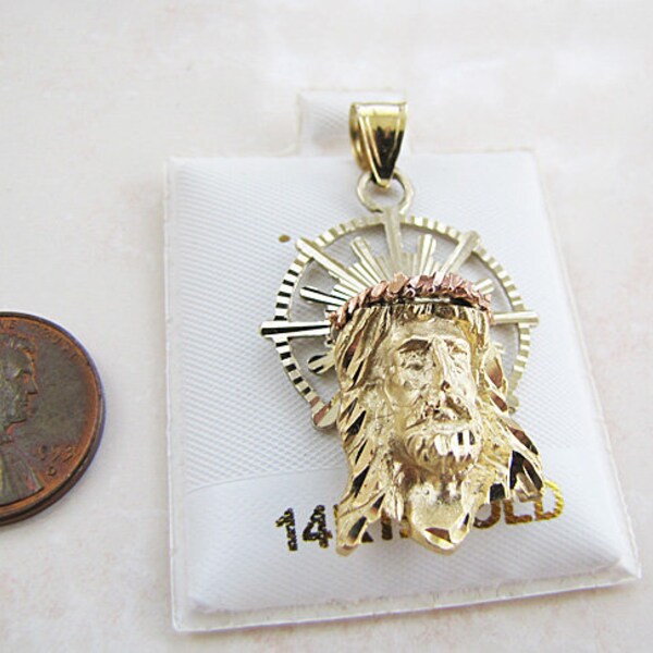 Head of Jesus Medal - Etsy