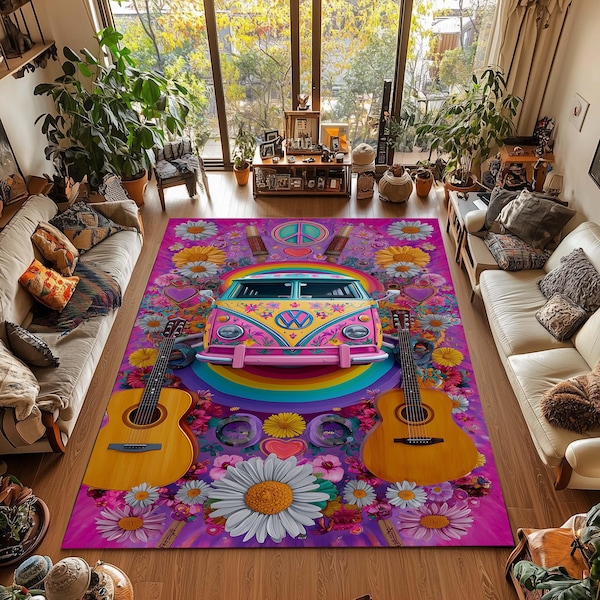 Hippie Rug - Etsy