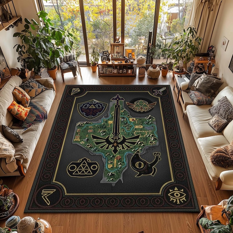 Zelda Map - Etsy