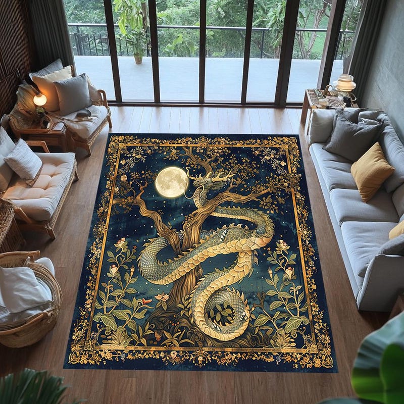 Celestial Oriental Rug - Etsy