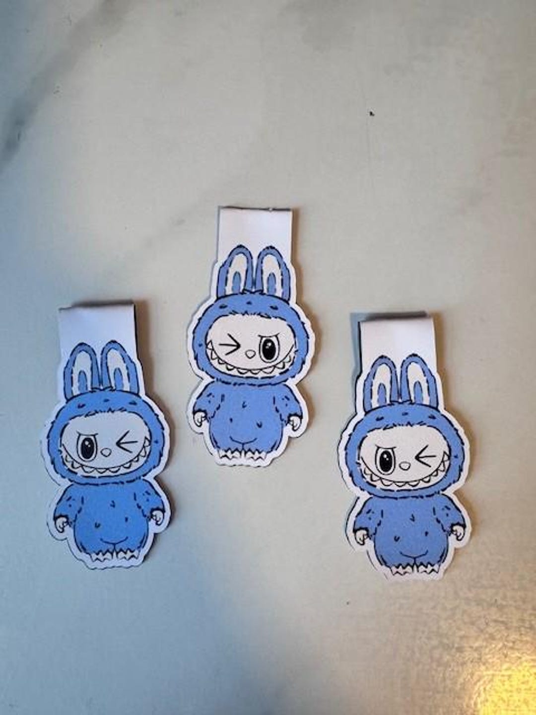 Labubu Bookmark | Aesthetic Stationery Gift for Readers | Magnetic ...