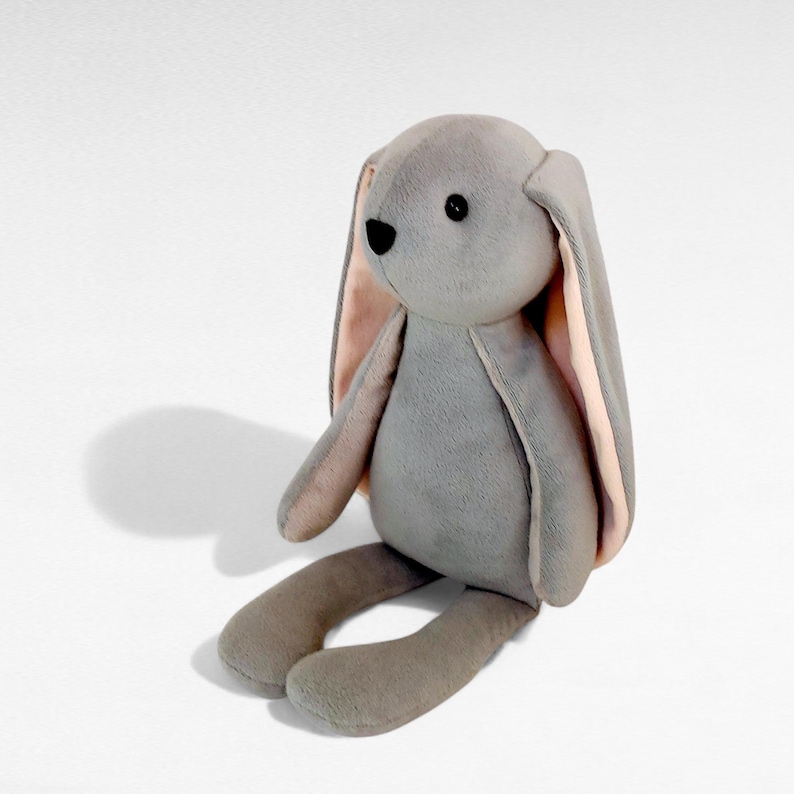 Bunny Plush Sewing Pattern, Easy DIY Stuffed Animals, PDF Pattern 5 ...