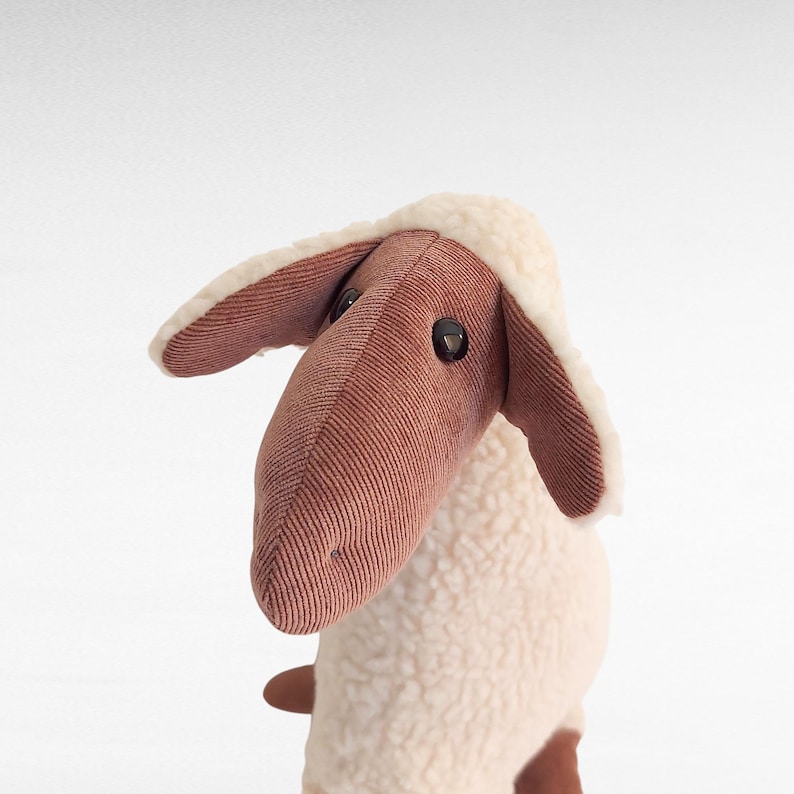 Lamb Toy Sewing Pattern, DIY Stuffed Lamb PDF Download - Etsy