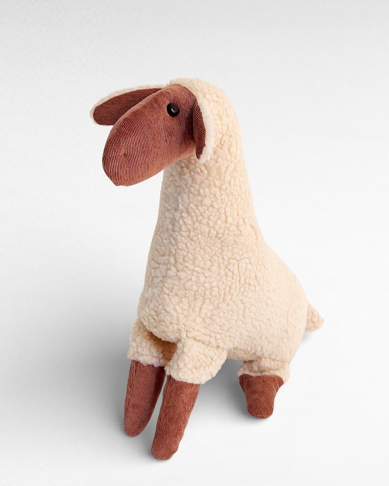 Lamb Toy Sewing Pattern, DIY Stuffed Lamb PDF Download - Etsy
