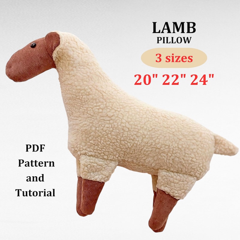 Lamb Pillow - Etsy
