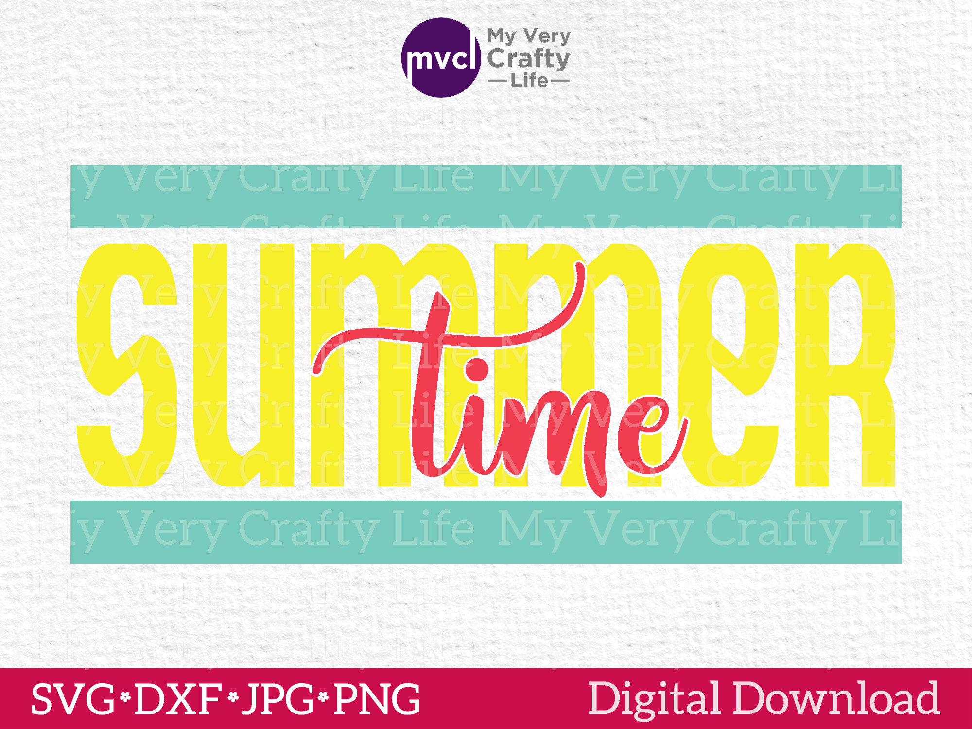 Summer Time Cut File, is a Summer SVG Digital Design, SVG Files for ...