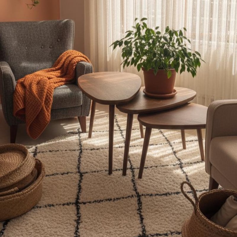 Nest of Bamboo Tables - Etsy UK