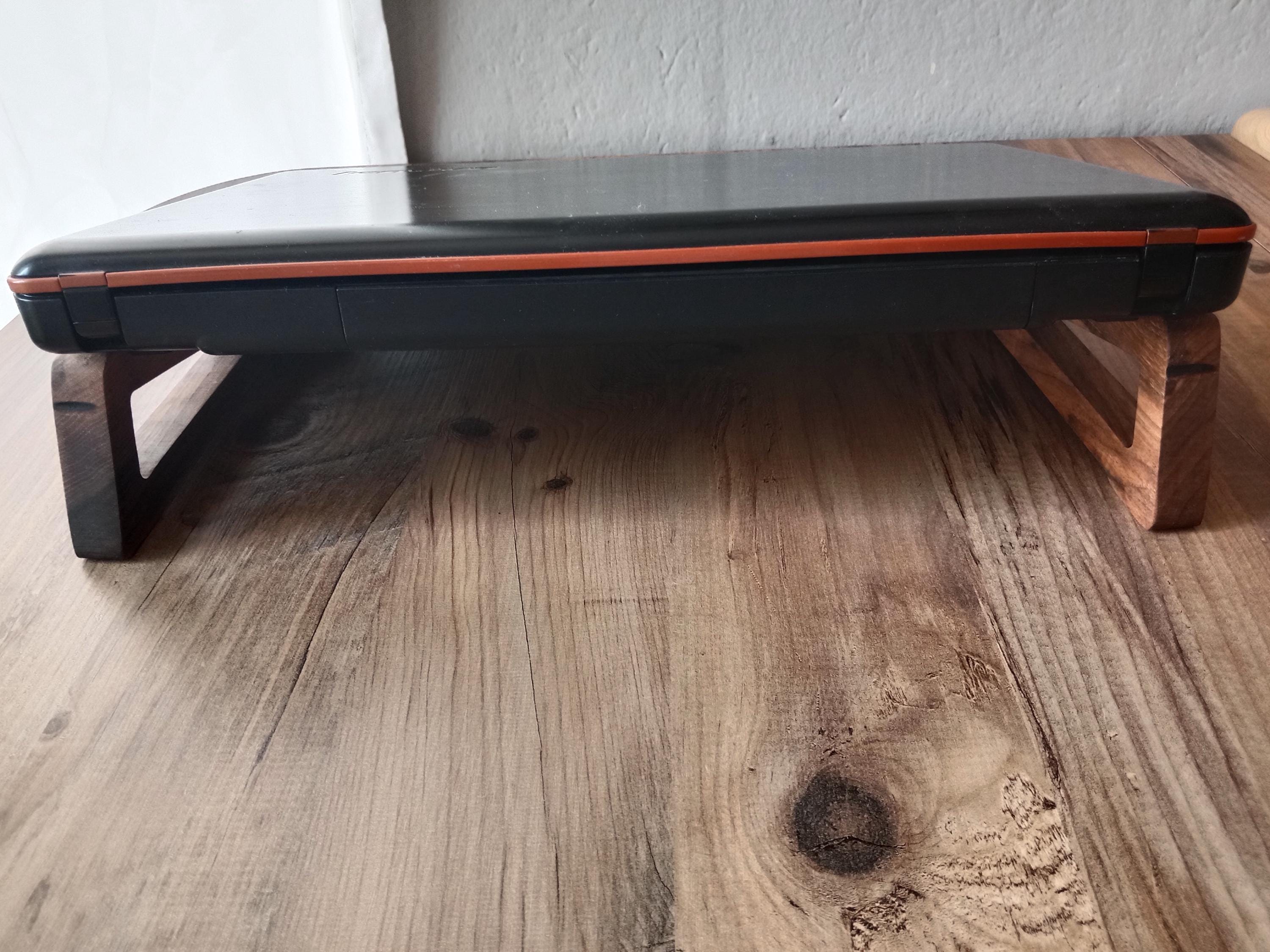 Handcrafted Walnut Wooden Laptop Riser, Ergonomic Desk Stand - Etsy